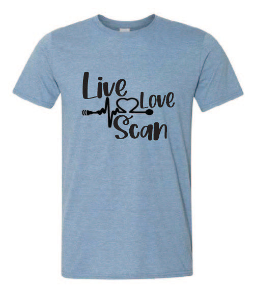 Live Love Scan Tshirt – MTB Graphics